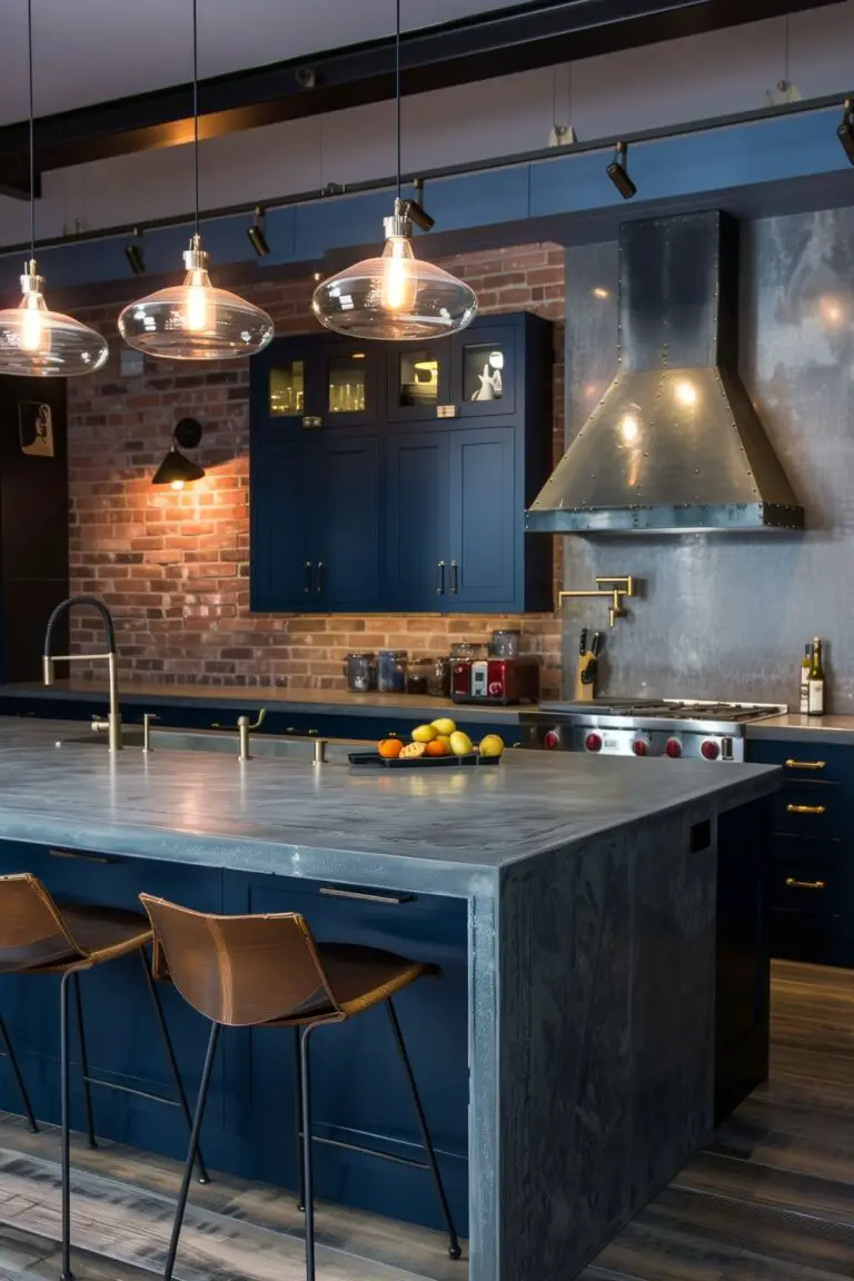 The Navy Blue Kitchen: Tradition Meets Trend - Kitchen Informant