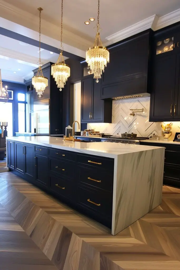 The Navy Blue Kitchen: Tradition Meets Trend - Kitchen Informant