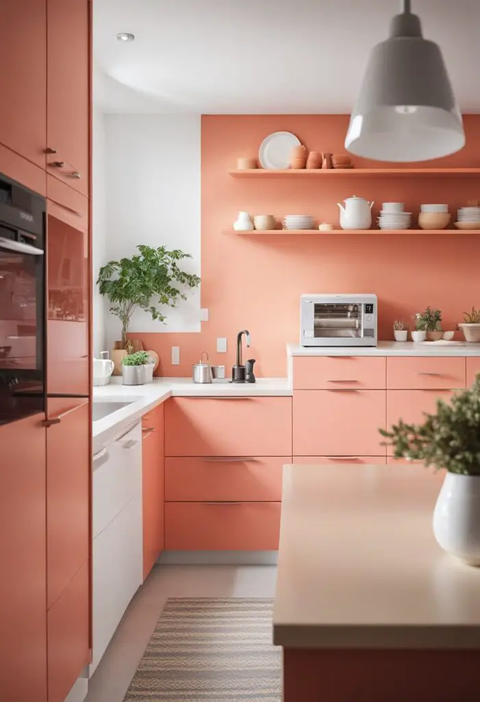 Coral Kitchen Ideas: Transforming Spaces with a Pop of Color