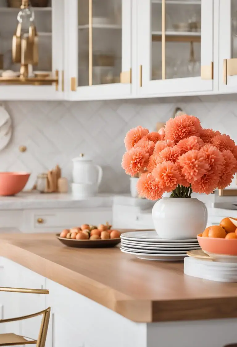 Coral Kitchen Ideas: Transforming Spaces with a Pop of Color