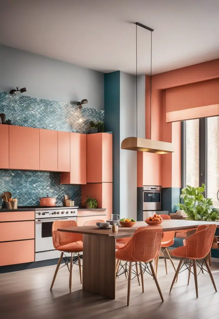 Coral Kitchen Ideas: Transforming Spaces with a Pop of Color
