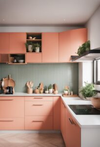 Coral Kitchen Ideas: Transforming Spaces with a Pop of Color