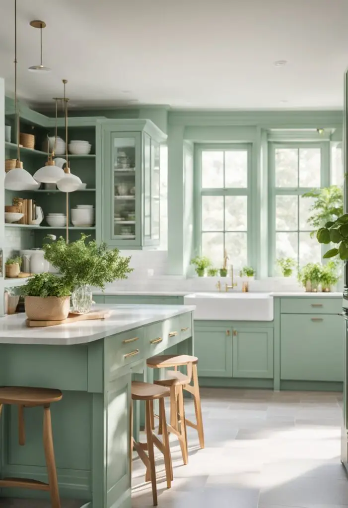Mint Green Kitchens: A Blend of Style and Serenity - Kitchen Informant