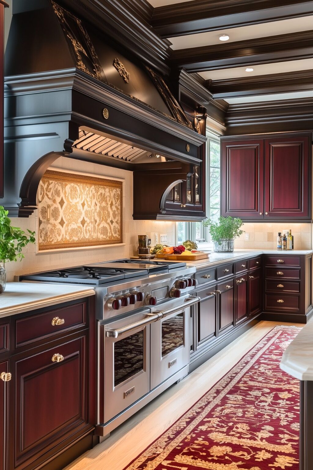 Burgundy Kitchen Trends in Modern Designs