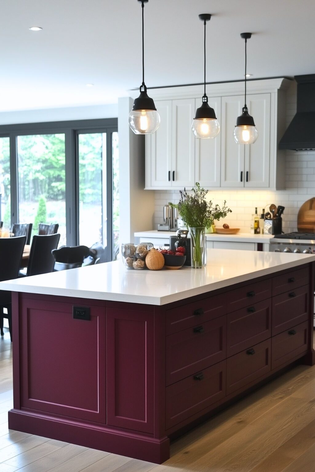 Burgundy Kitchen Trends in Modern Designs