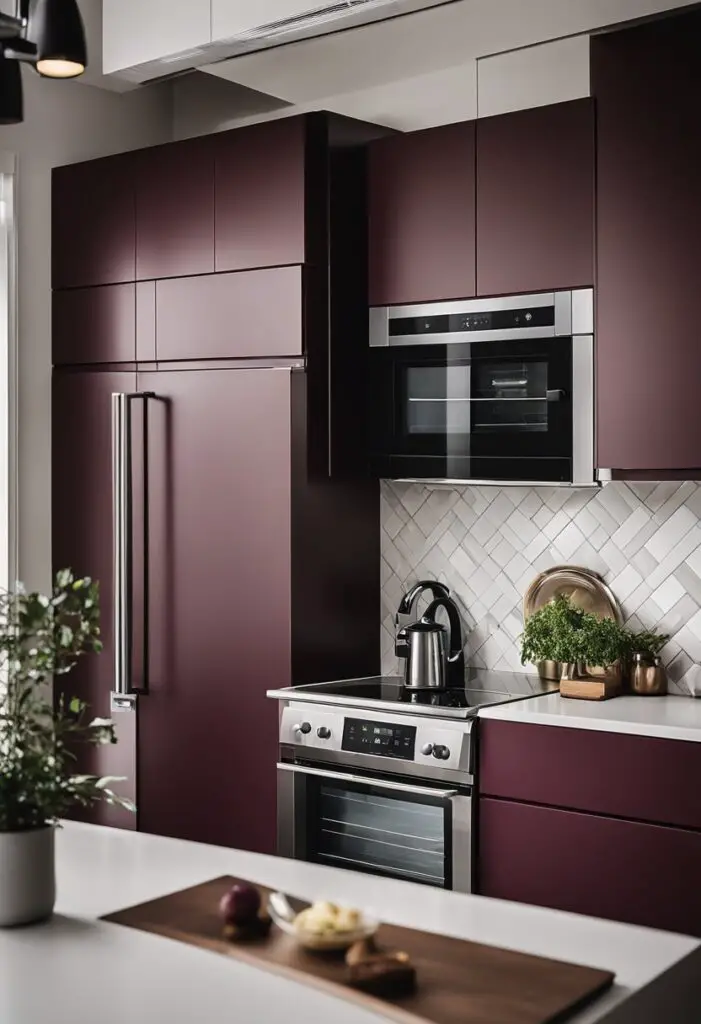 Burgundy Kitchen Trends in Modern Designs