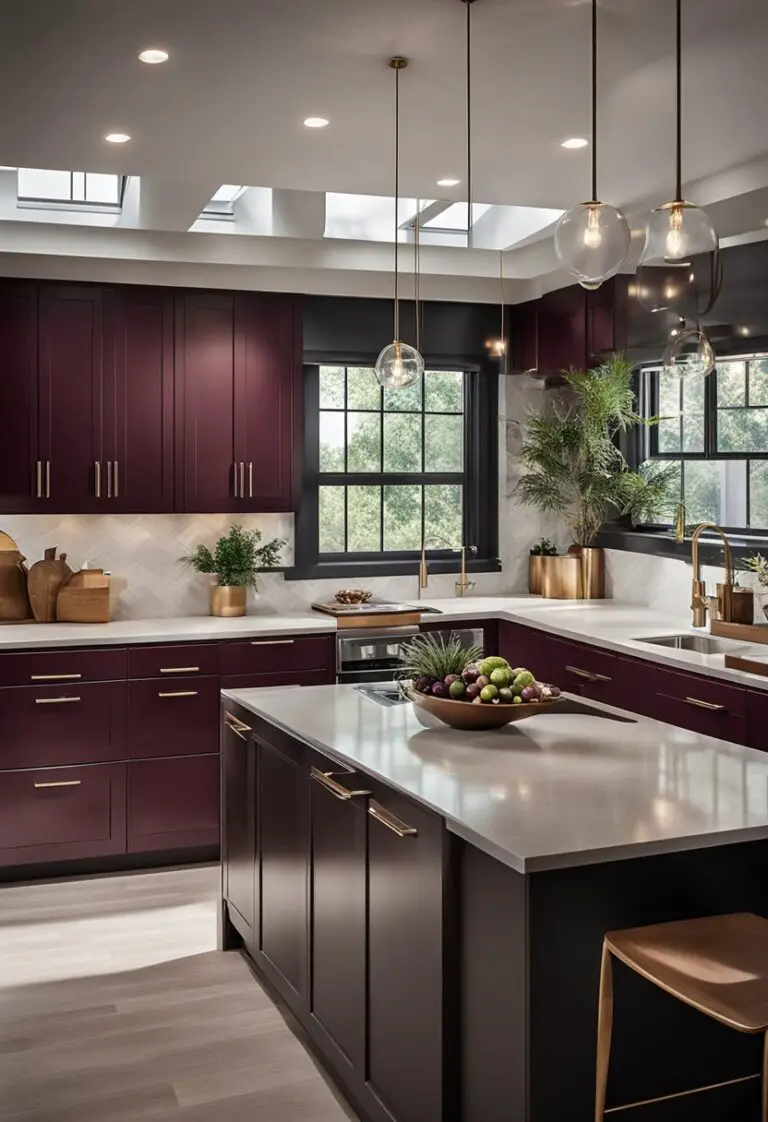 Burgundy Kitchen Trends in Modern Designs