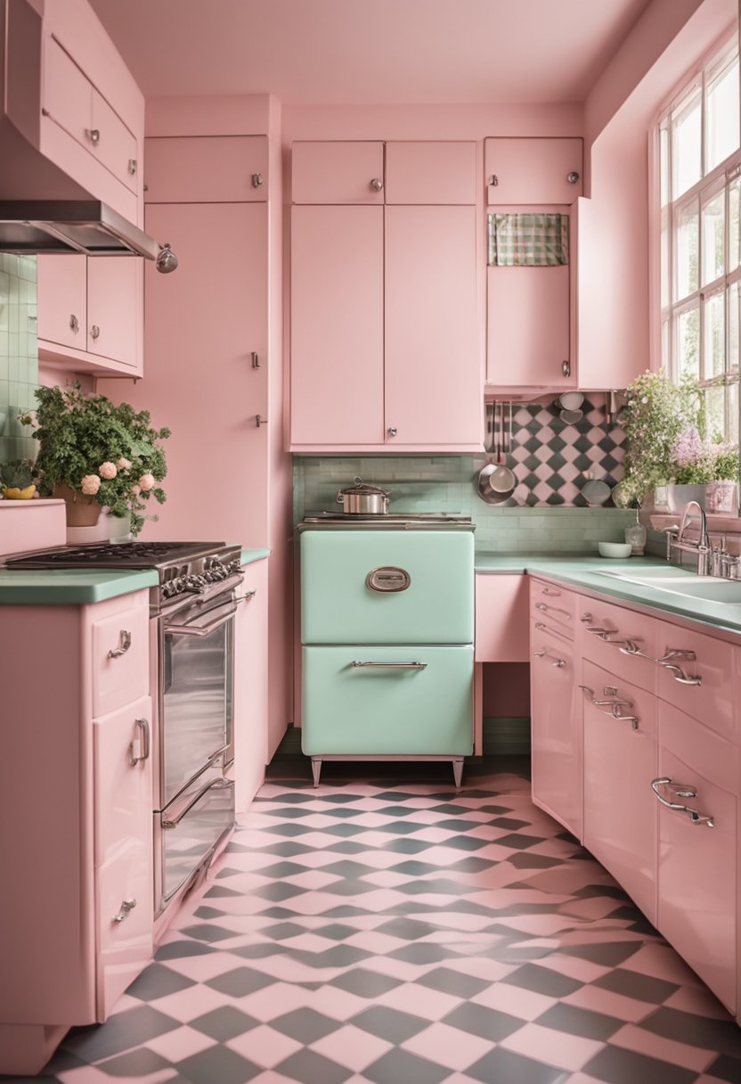 Retro Pink Kitchen Ideas for a Nostalgic Touch - Kitchen Informant
