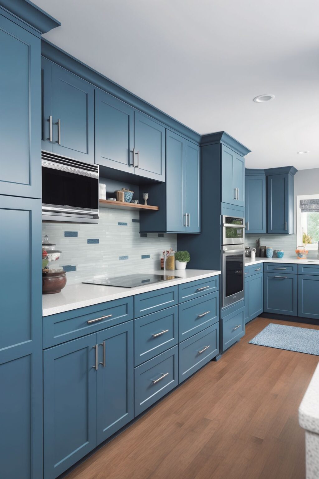 Denim Blue Kitchens: A Trendy and Timeless Choice for Your Home ...