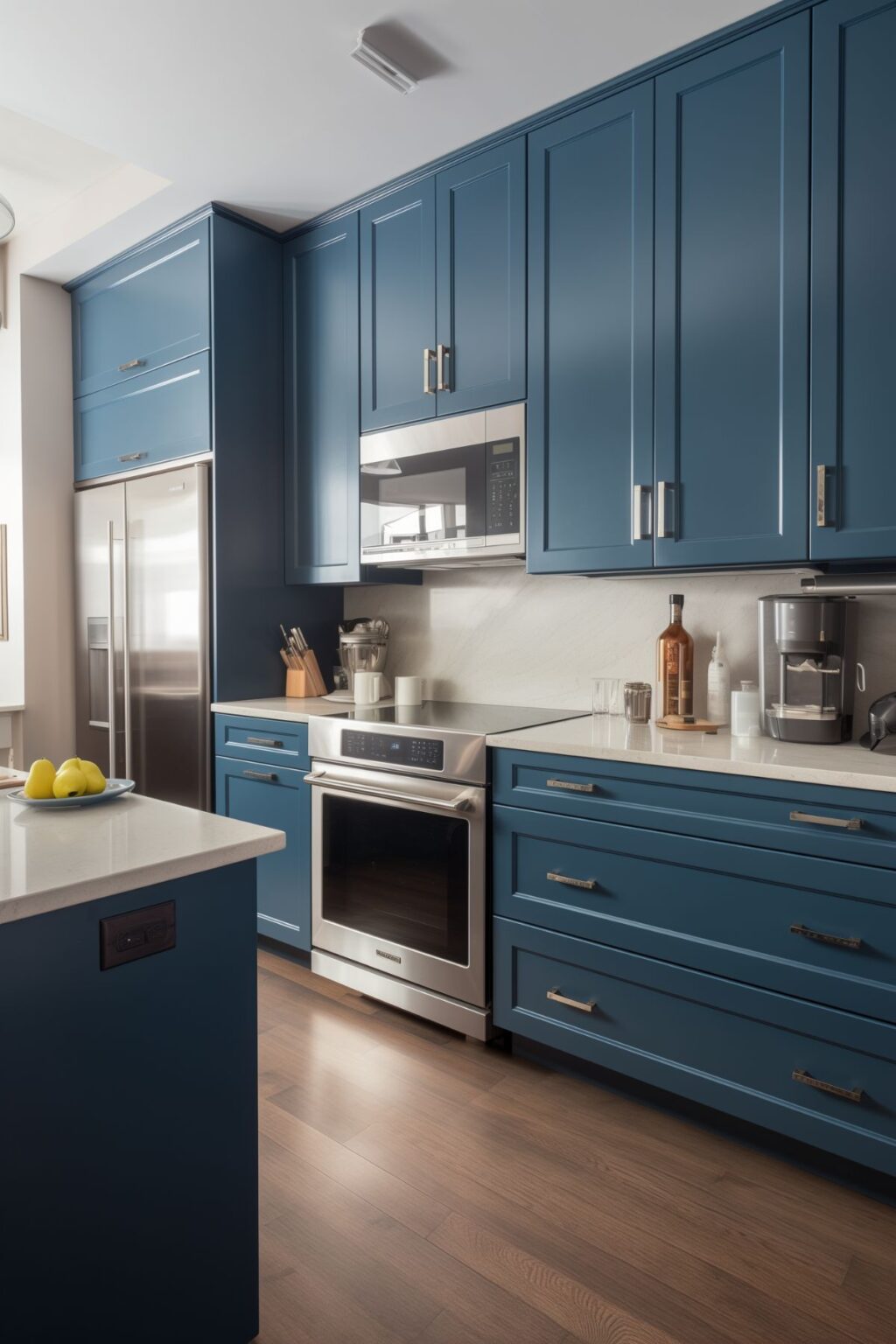 Denim Blue Kitchens: A Trendy and Timeless Choice for Your Home ...