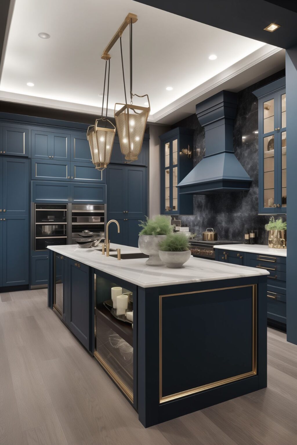 Denim Blue Kitchens: A Trendy and Timeless Choice for Your Home ...