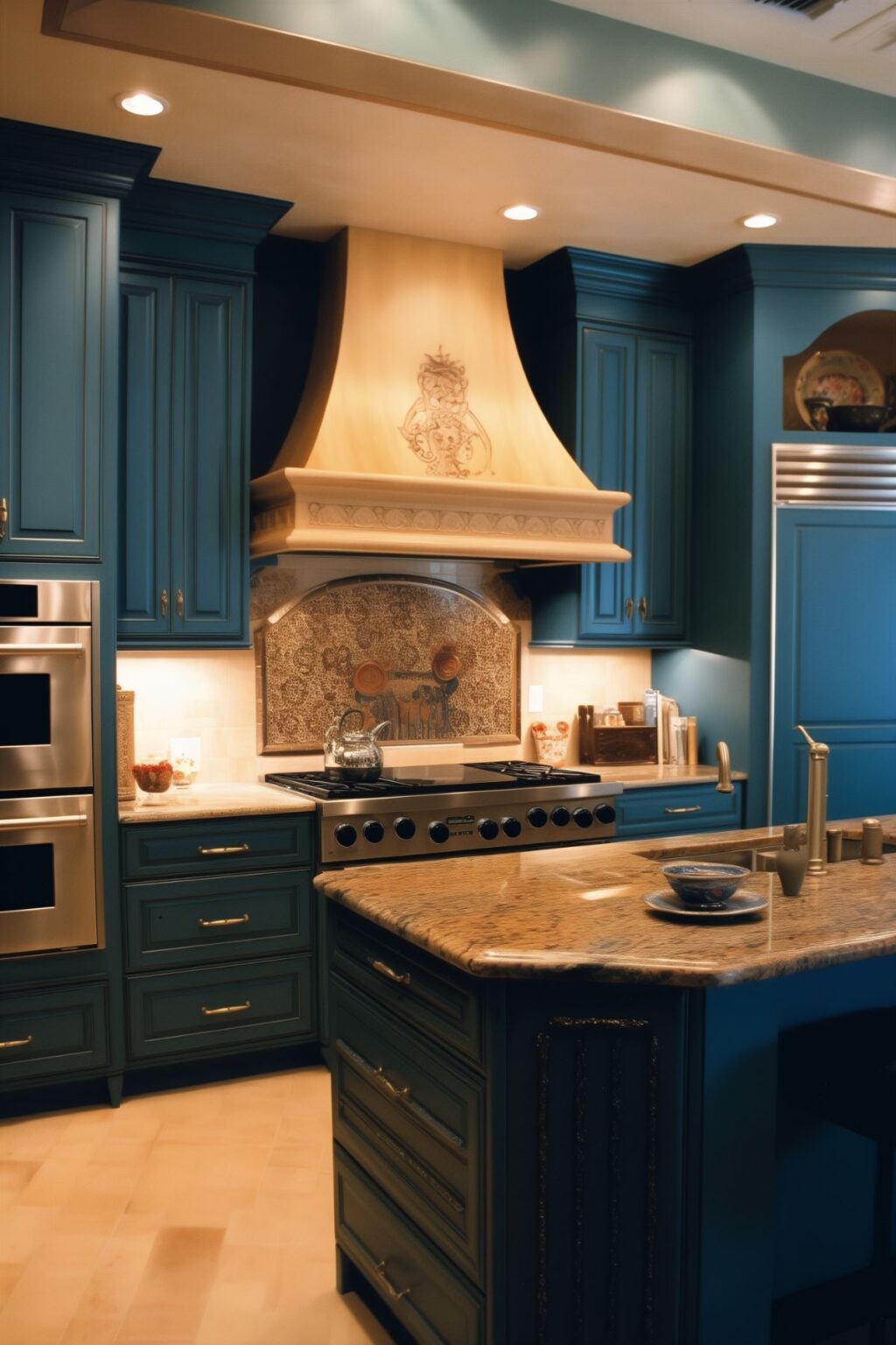 Denim Blue Kitchens: A Trendy and Timeless Choice for Your Home ...