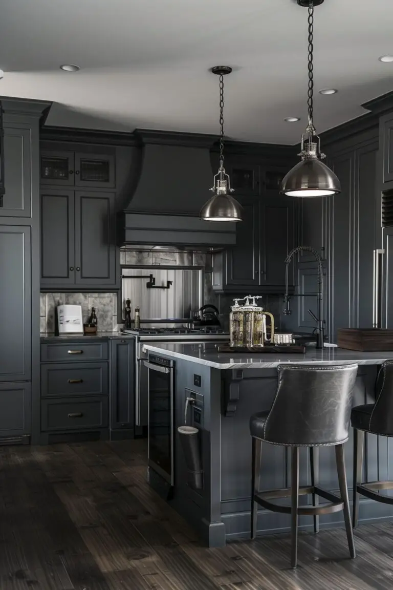 Moody Gray Kitchens: A Cozy and Inviting Trend for Your Home - Kitchen ...