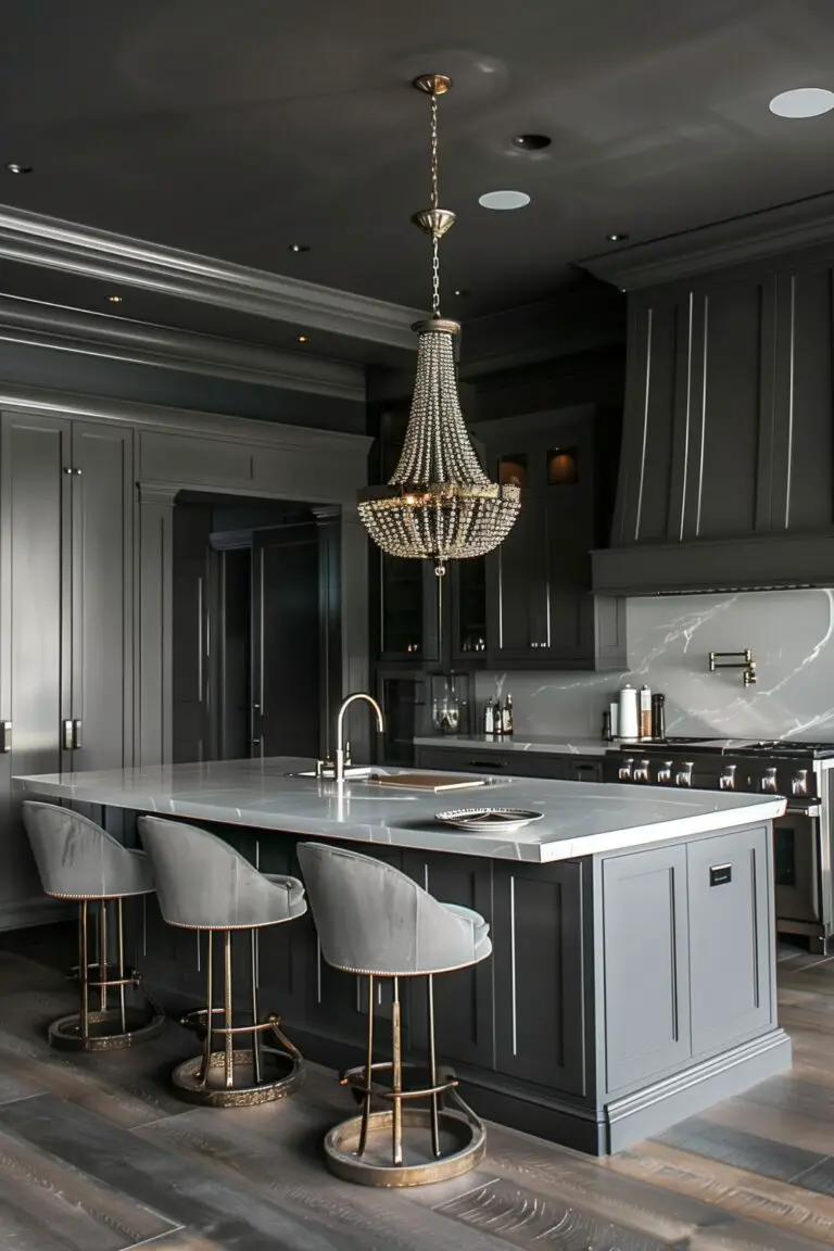 Moody Gray Kitchens: A Cozy and Inviting Trend for Your Home - Kitchen ...
