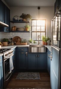 Denim Blue Kitchens: A Trendy and Timeless Choice for Your Home ...