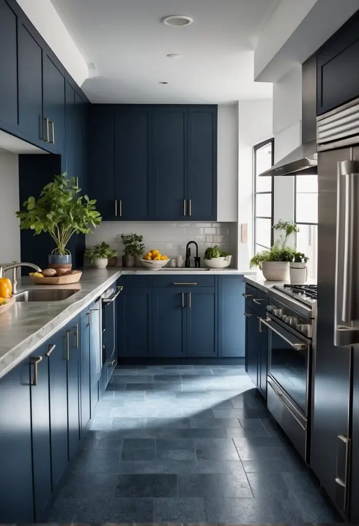 Denim Blue Kitchens: A Trendy and Timeless Choice for Your Home ...