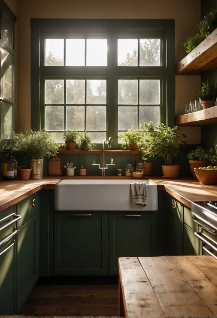 Earthy Green Kitchens: Bringing Nature into Your Home - Kitchen Informant