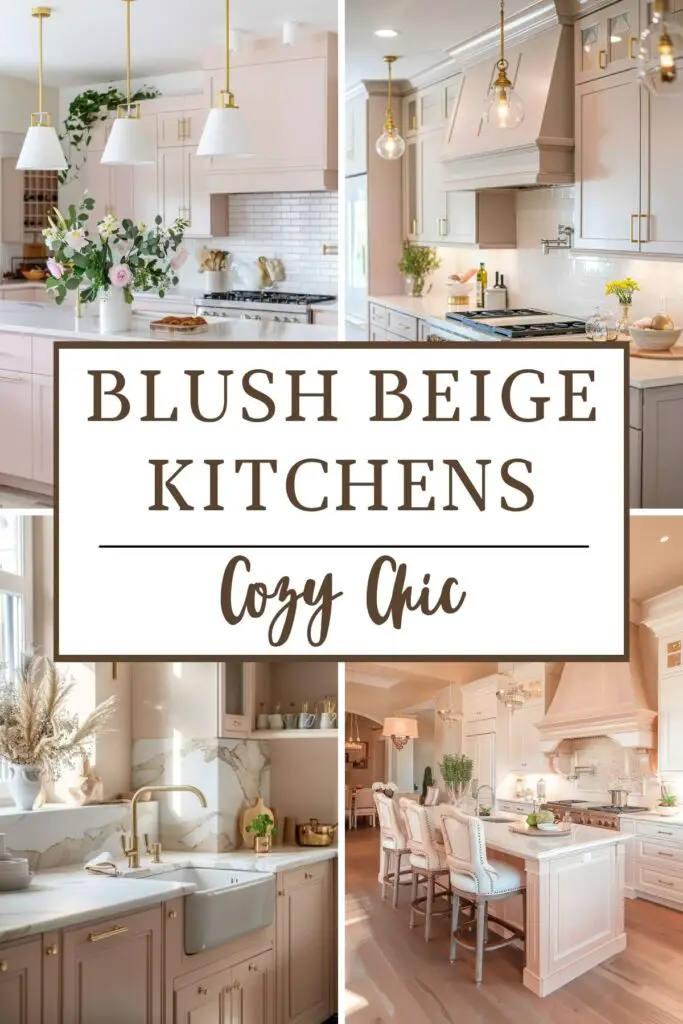 Blush Beige Kitchens: A Trendy and Cozy Addition to Your Home - Kitchen ...