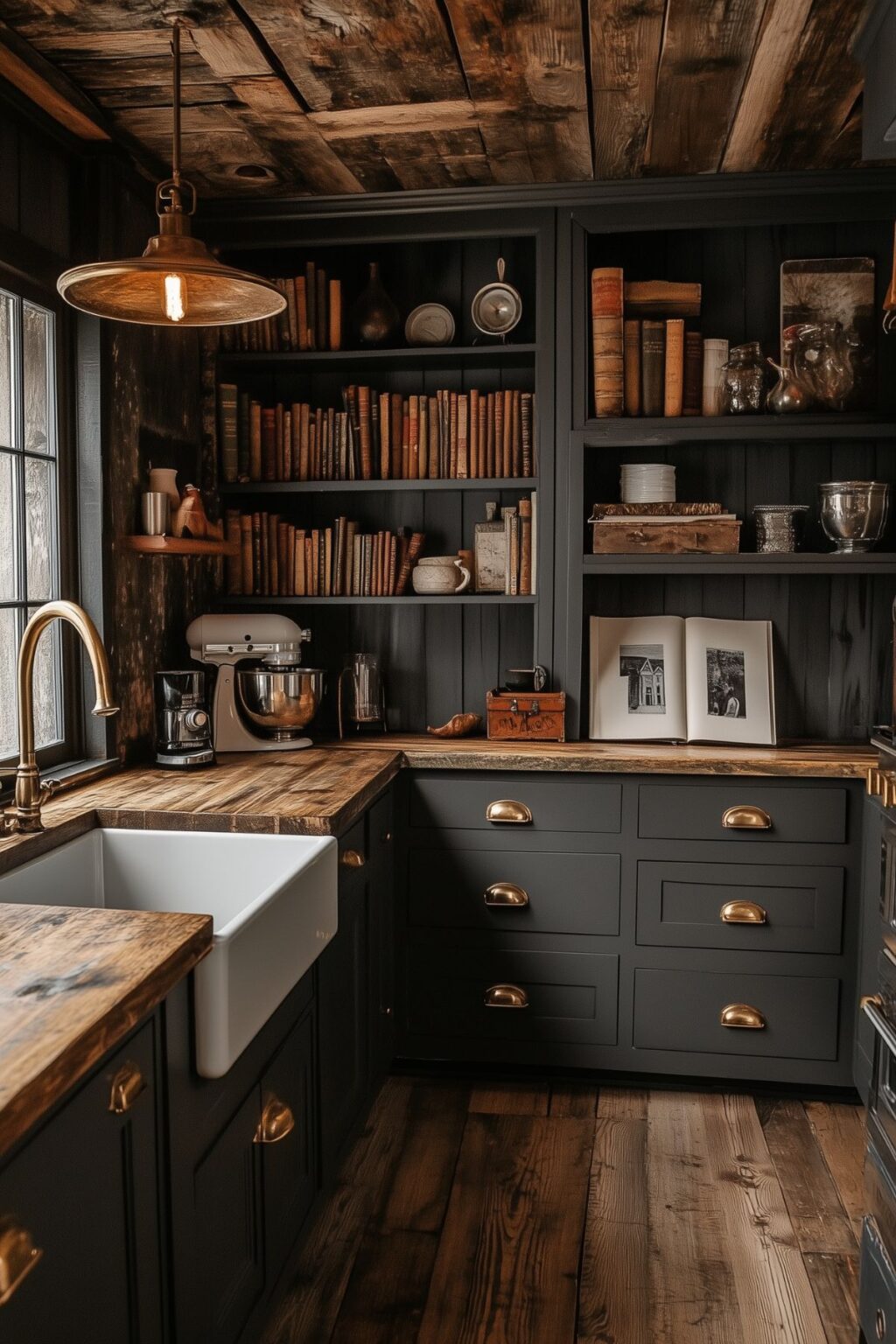 Dark Academia Kitchen Aesthetic