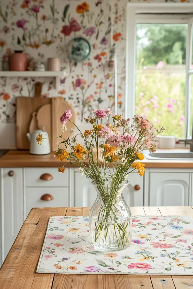 Using Floral Patterns in Your Cottagecore Kitchen - Kitchen Informant