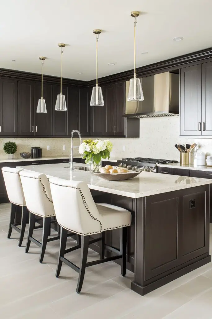Kitchens With Dark Brown Cabinets - Kitchen Informant