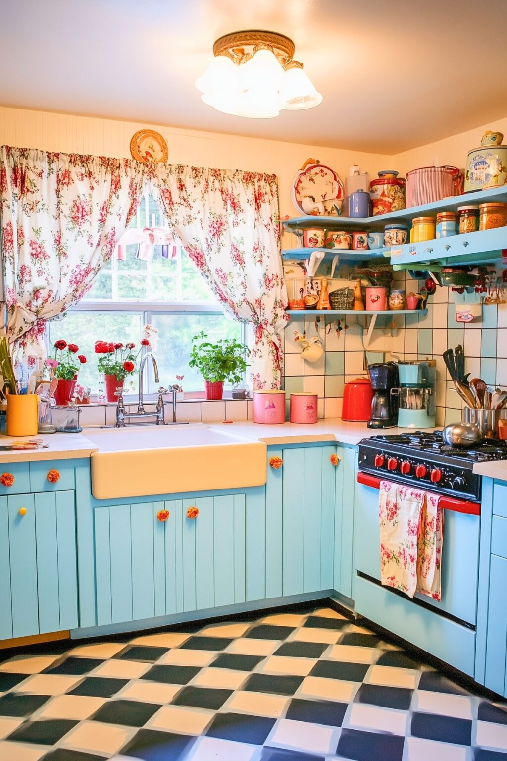 Kitschy Kitchen Inspo Bursting With Colorful Charm - Kitchen Informant