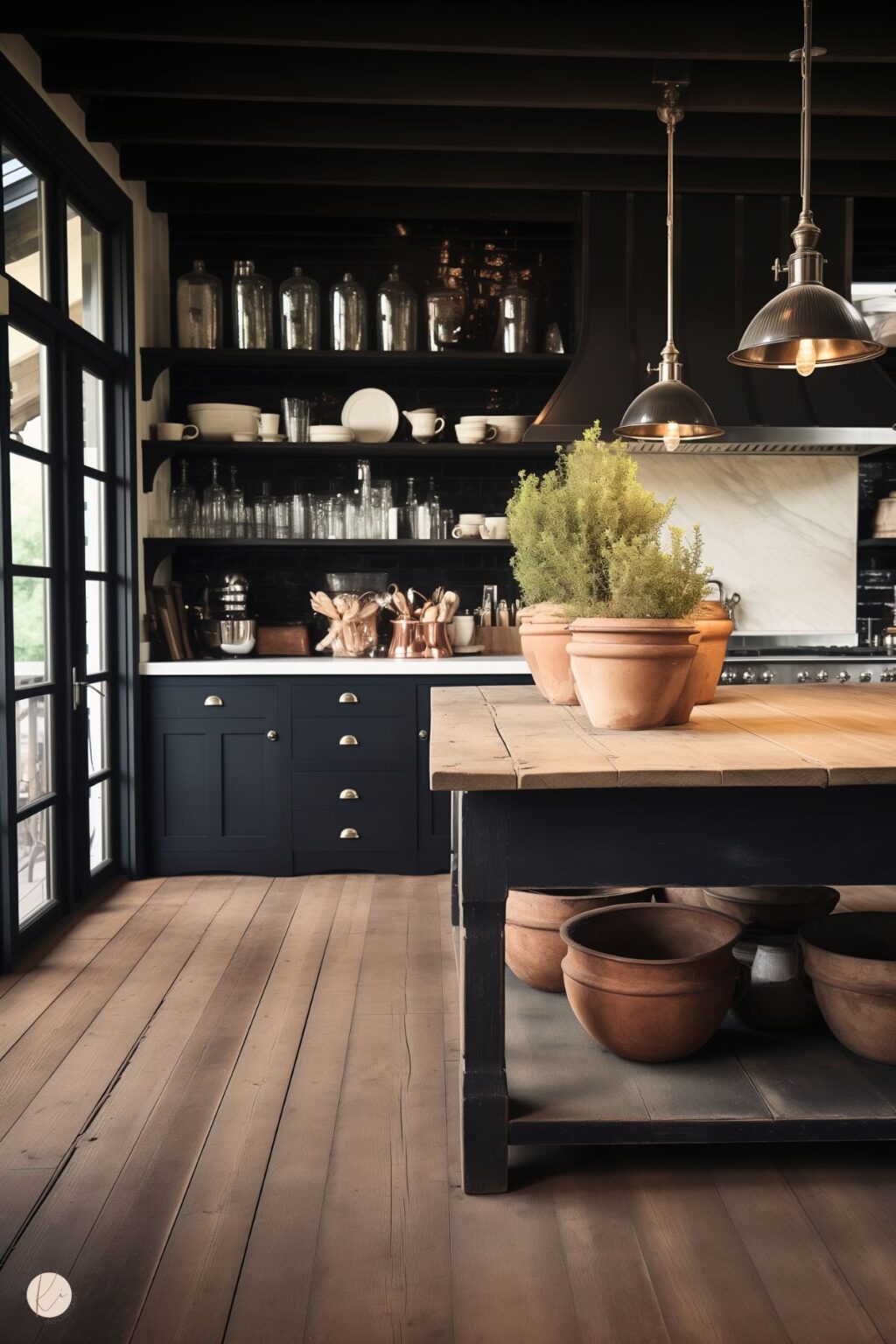 Black Kitchen Trend for 2025