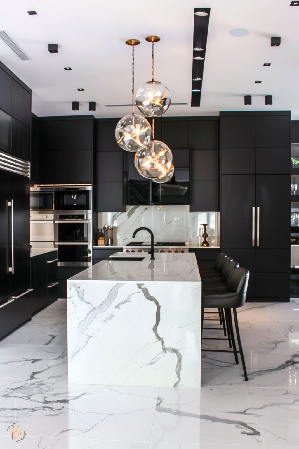 Black Kitchen Trend for 2025