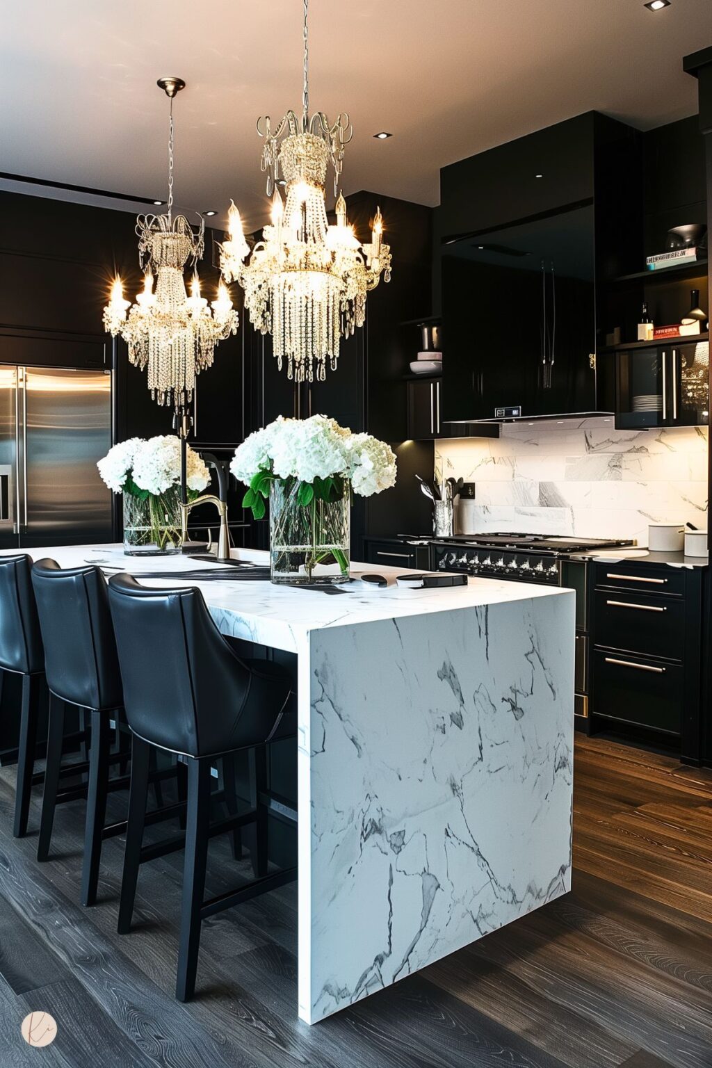 Black Kitchen Trend for 2025