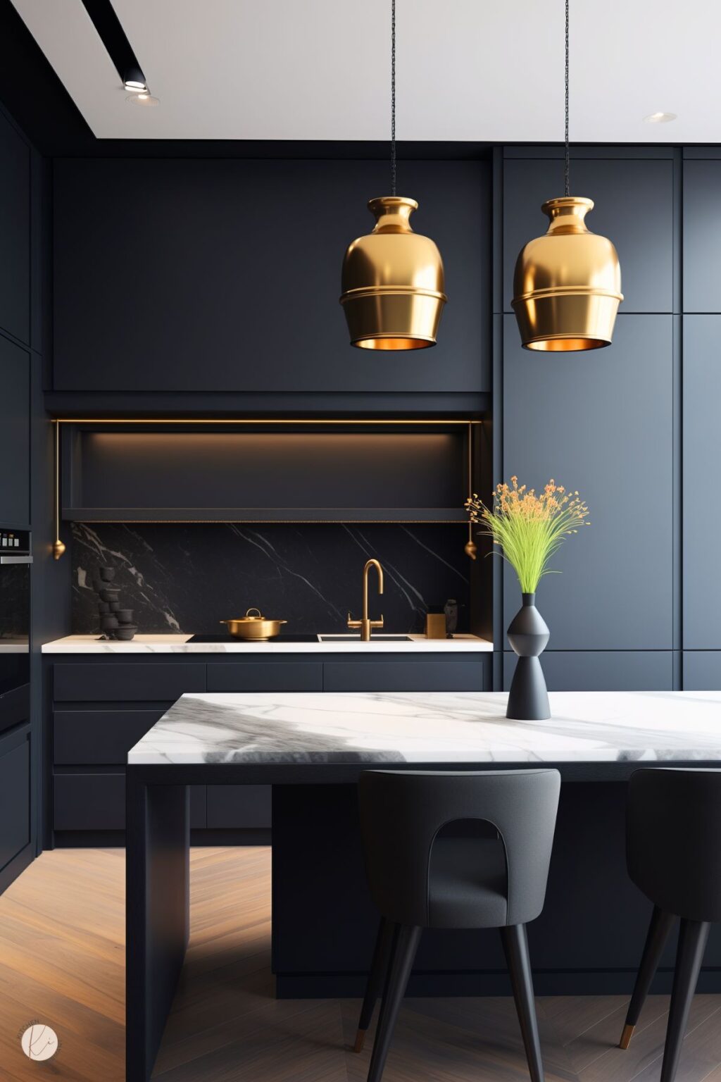 Black Kitchen Trend for 2025