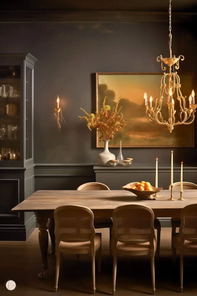 25 Dark Academia Dining Rooms - Kitchen Informant