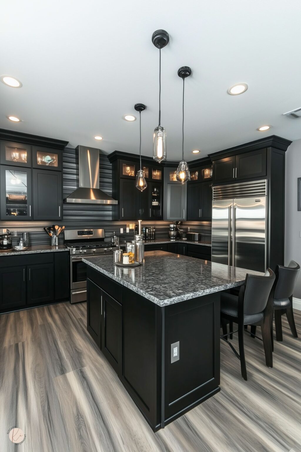 Modern Black Kitchen: Sleek Designs for a Timeless Look - Kitchen Informant