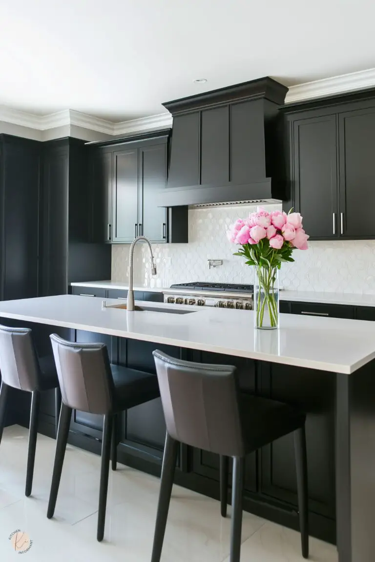 Modern Black Kitchen: Sleek Designs for a Timeless Look - Kitchen Informant