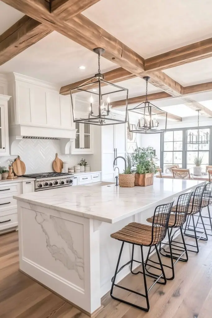 Modern Farmhouse Kitchens: Embrace Rustic Charm