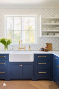 Sapphire Blue Kitchens: A Bold and Timeless Choice for Your Home ...