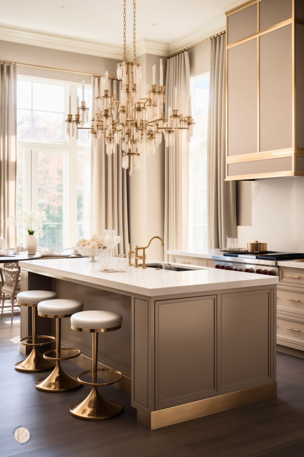 Taupe and Brass Kitchens: A Stylish and Timeless Combination - Kitchen ...