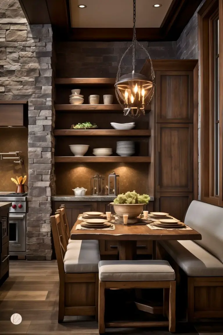 Bold Rustic Kitchens With Dark Wood - Kitchen Informant