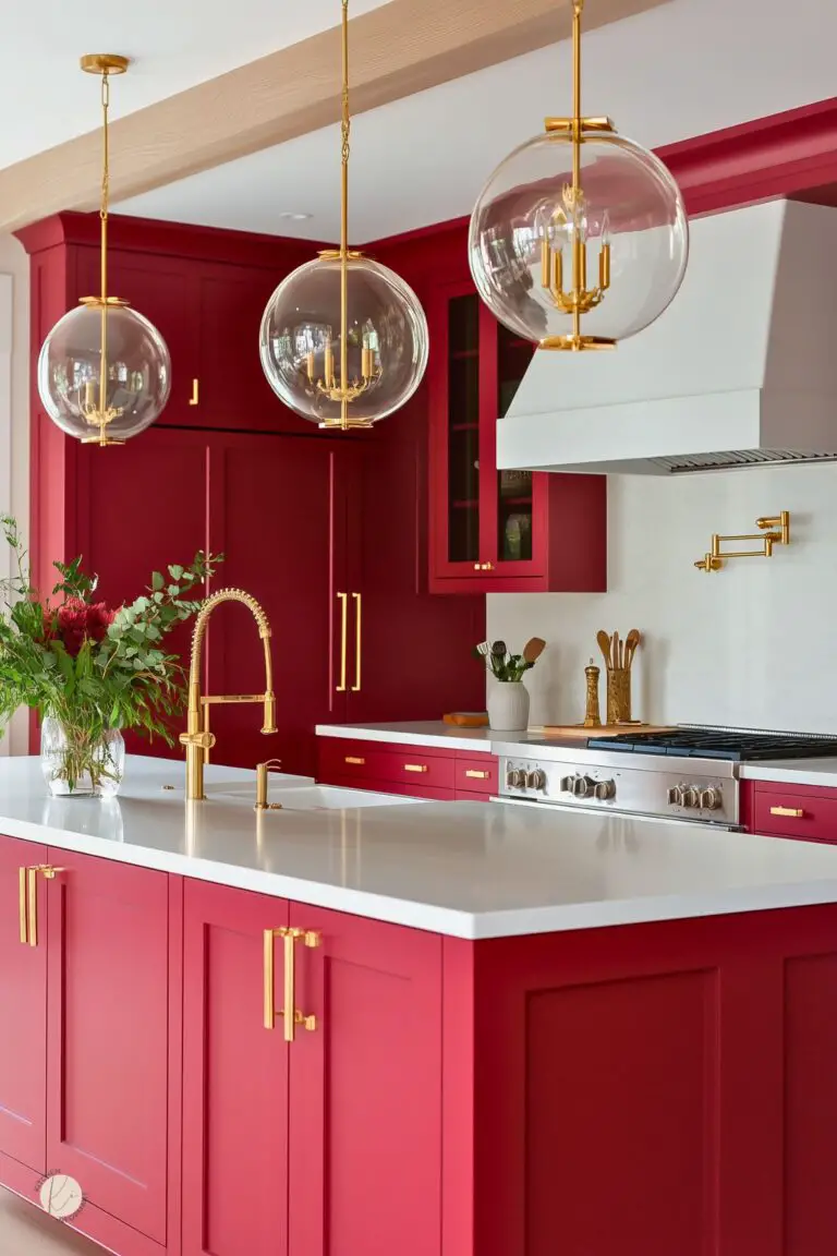 Cherry Red Kitchens: Bringing Bold Style and Warmth to Your Home