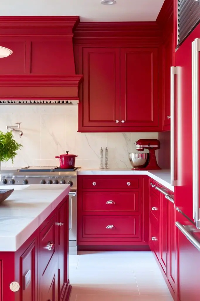 Cherry Red Kitchens: Bringing Bold Style and Warmth to Your Home