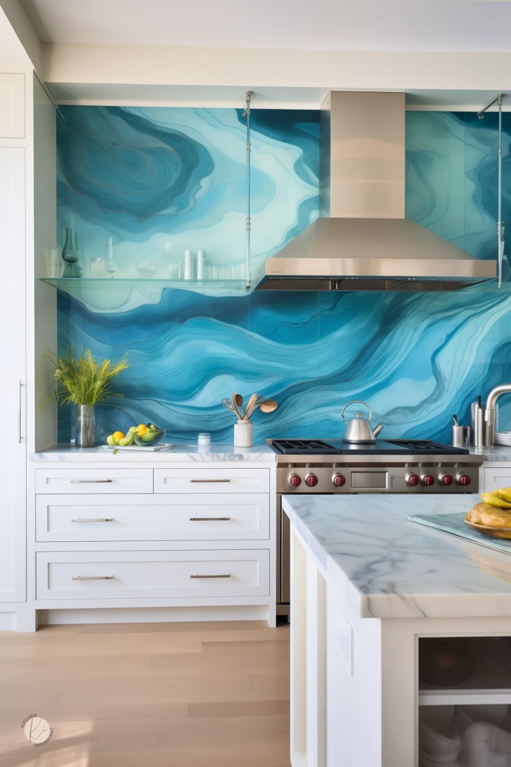 25 Colorful Wall Murals in the Kitchen - Kitchen Informant