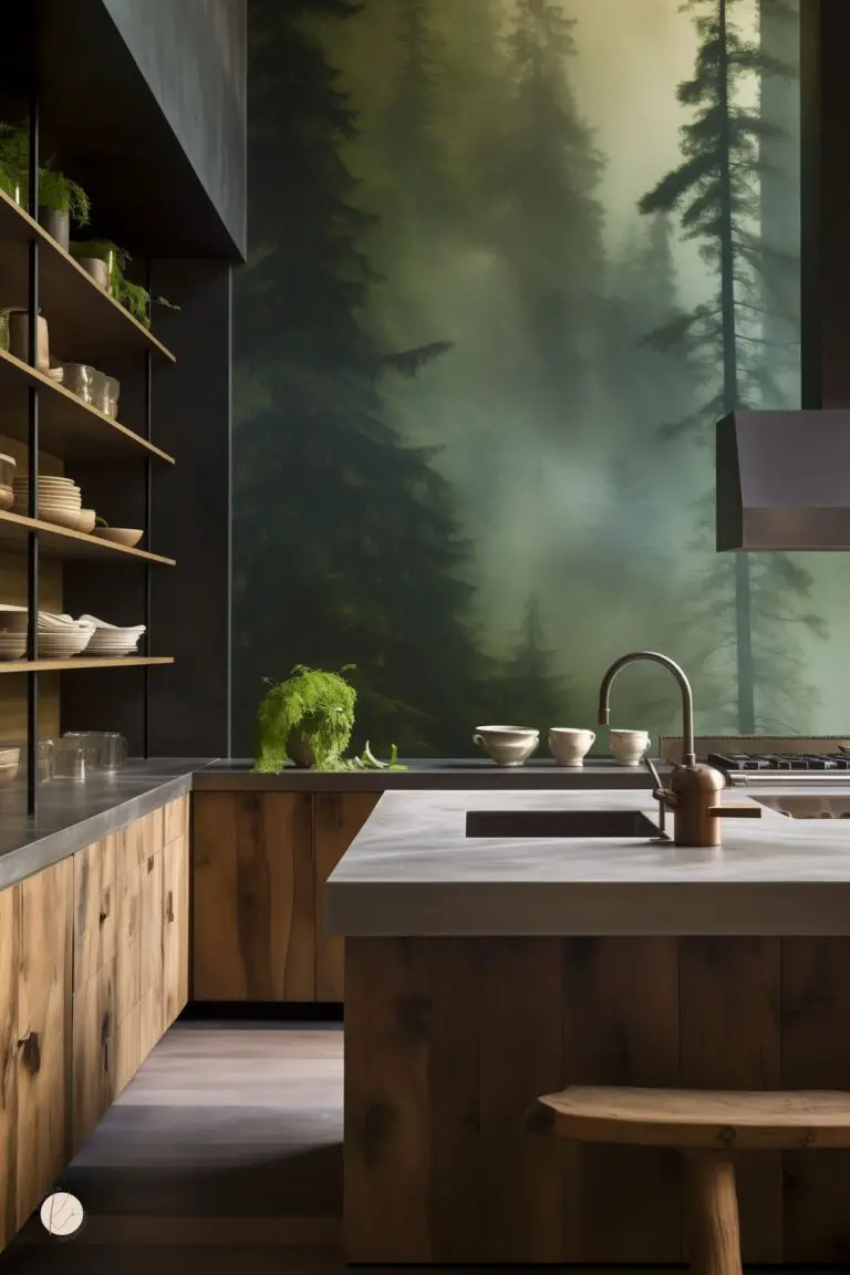 25 Colorful Wall Murals in the Kitchen - Kitchen Informant