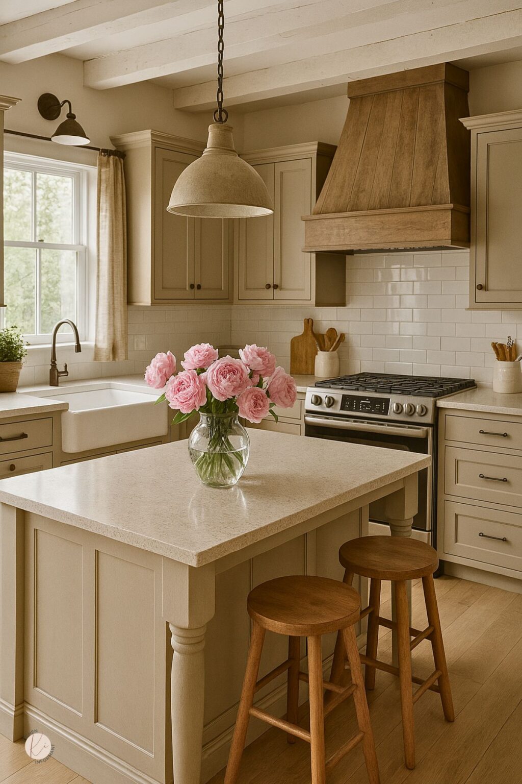 Greige Farmhouse Kitchens: A Trendy and Cozy Design Choice - Kitchen ...