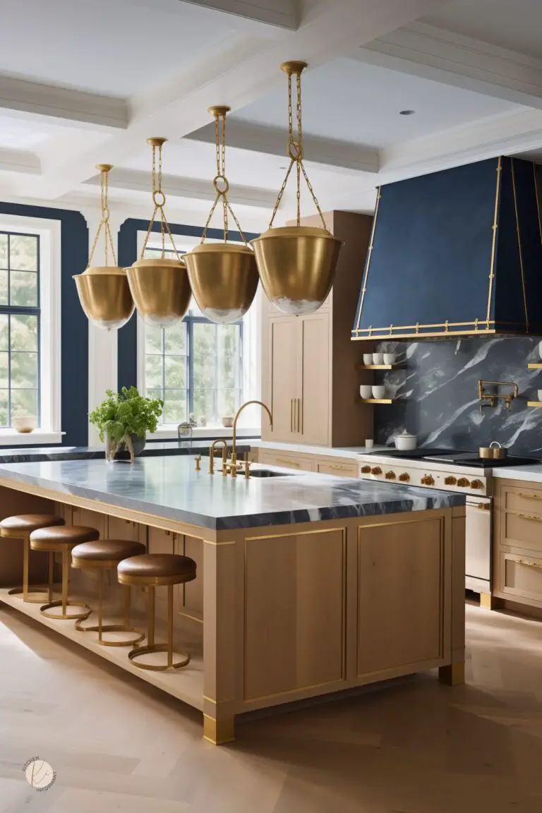 Navy Blue Backsplashes in Kitchen Design - Kitchen Informant