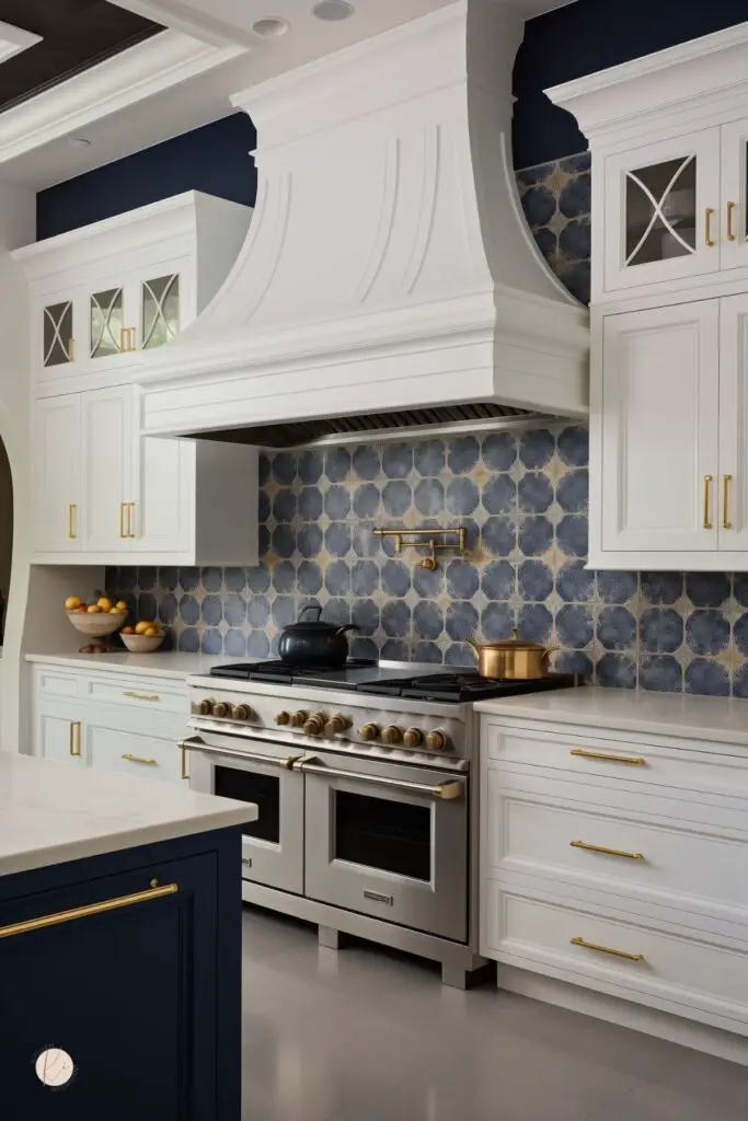 Navy Blue Backsplashes in Kitchen Design - Kitchen Informant