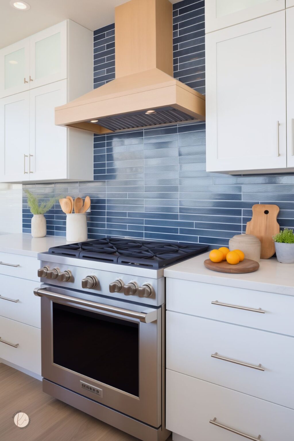 Navy Blue Backsplashes in Kitchen Design - Kitchen Informant