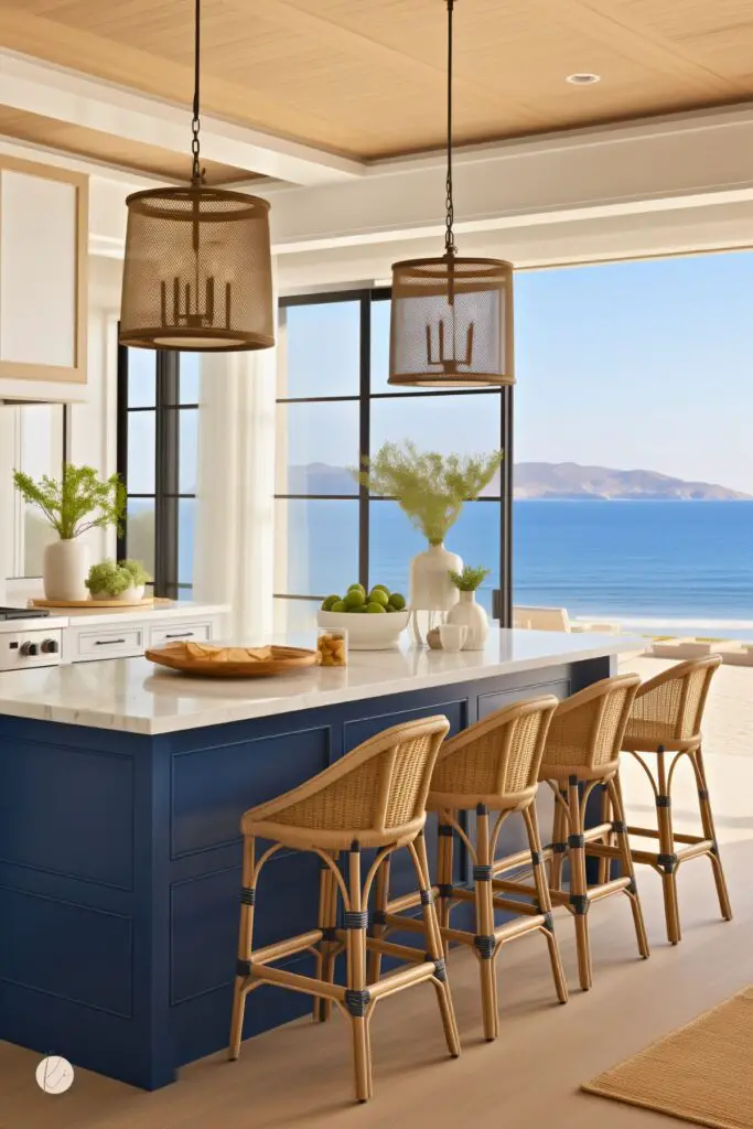 The Perfect Navy Blue Kitchen for a Coastal Look - Kitchen Informant