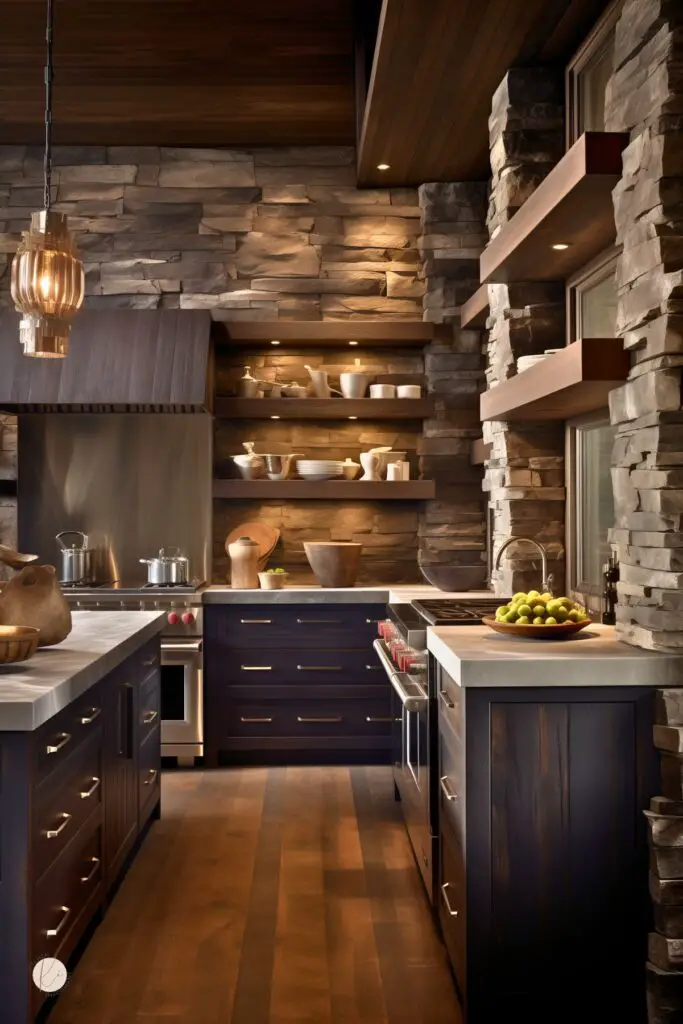 Bold Rustic Kitchens With Dark Wood - Kitchen Informant