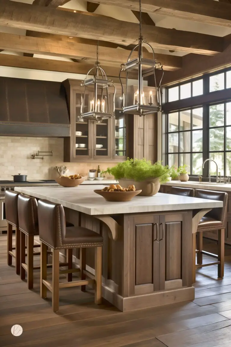 Bold Rustic Kitchens With Dark Wood - Kitchen Informant