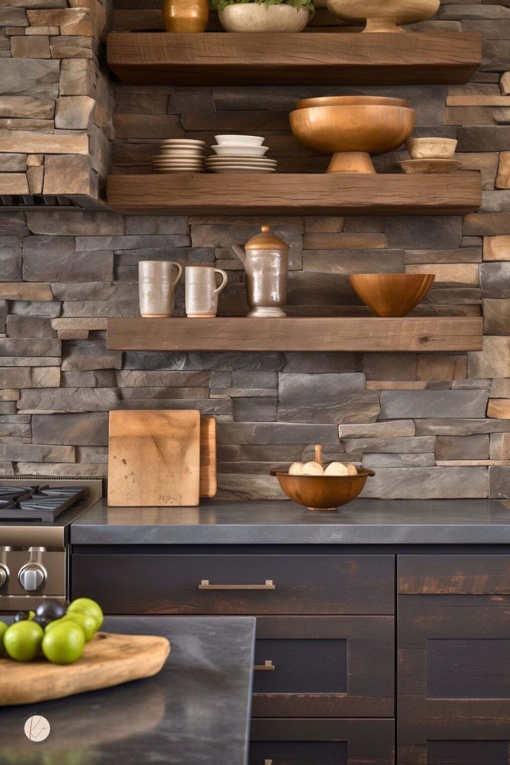 Bold Rustic Kitchens With Dark Wood - Kitchen Informant