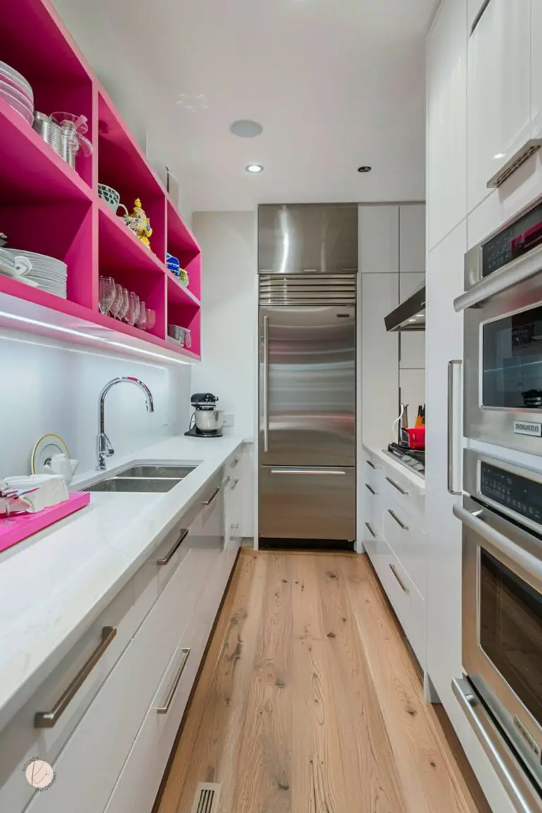 White Kitchens with a Pop of Color (Creative Ideas) - Kitchen Informant